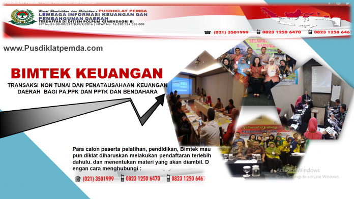 BIMTEK TRANSAKSI NON TUNAI DAN PENATAUSAHAAN KEUANGAN DAERAH BAGI PA ... BIMTEK TRANSAKSI NON TUNAI DAN PENATAUSAHAAN KEUANGAN DAERAH BAGI PA ...