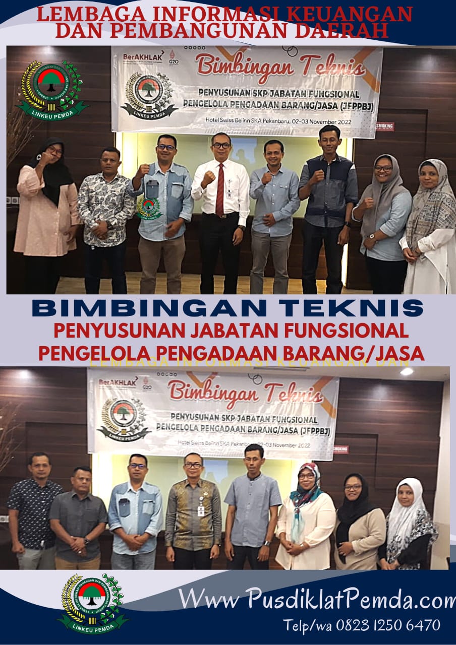 Bimtek Penyusunan SKP Jabatan Fungsional Pengelola PBJ ( JFPPBJ ) Bimtek Penyusunan SKP Jabatan Fungsional Pengelola PBJ ( JFPPBJ )