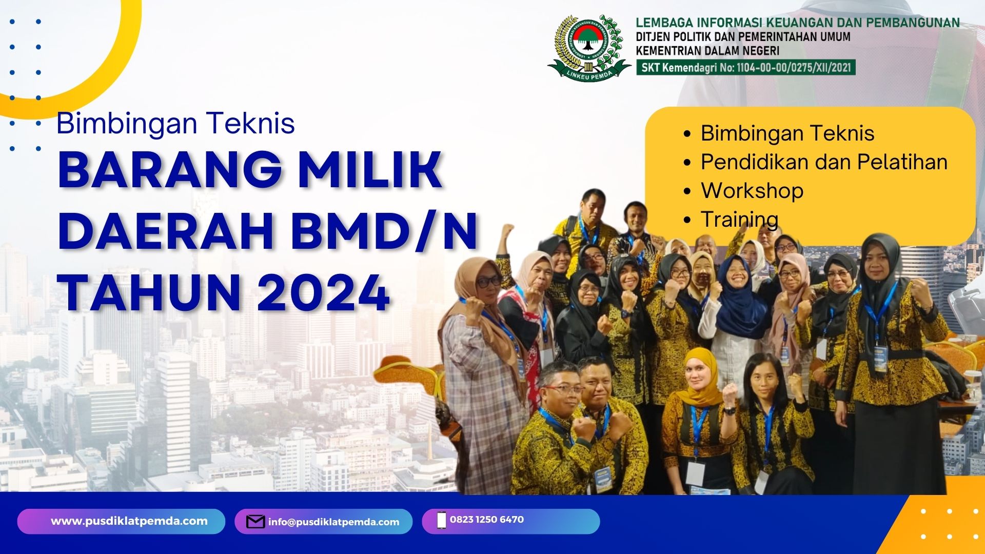 Bimtek Barang Milik Daerah ( BMD ) 2024 - Bimtek Pusdiklat Pemda 2025 Bimtek Barang Milik Daerah ( BMD ) 2024 - Bimtek Pusdiklat Pemda 2025